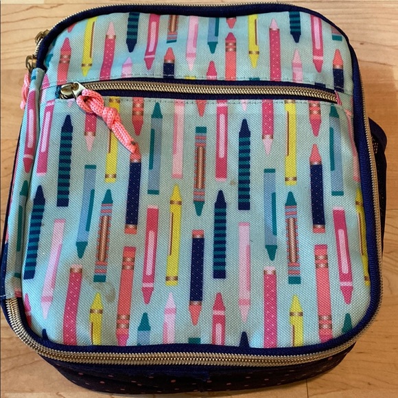 Target | Other | Target Kids Pencil Pattern Lunch Bag | Poshmark